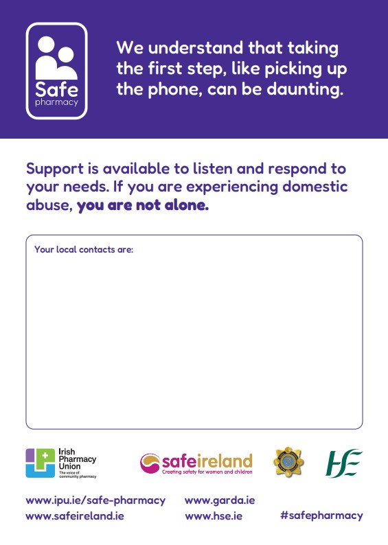 Safe Pharmacy Poster A3 pdf - IPU