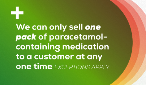 Stickers 60x35 Pharmacy 1 - Paracetamol Campaign HSE - IPU