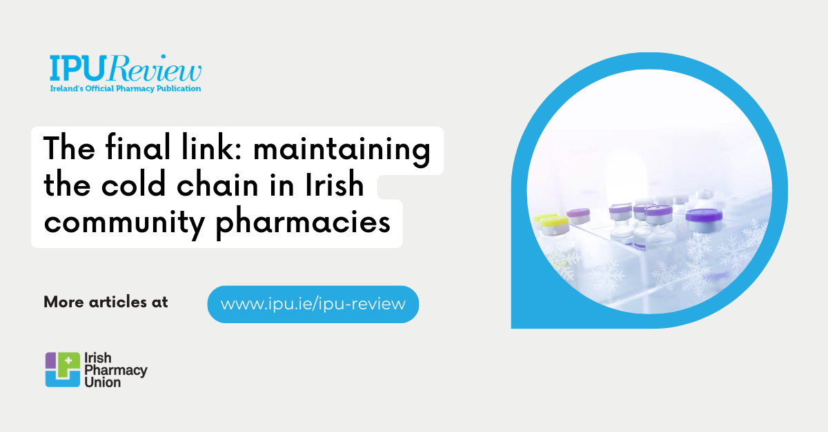 The final link: maintaining the cold chain in Irish community ...