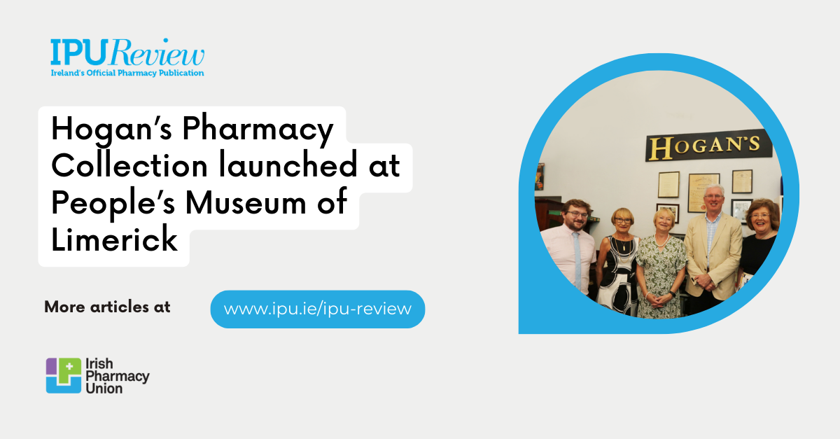 Hogan's Pharmacy Collection launched at People’s Museum of Limerick - IPU
