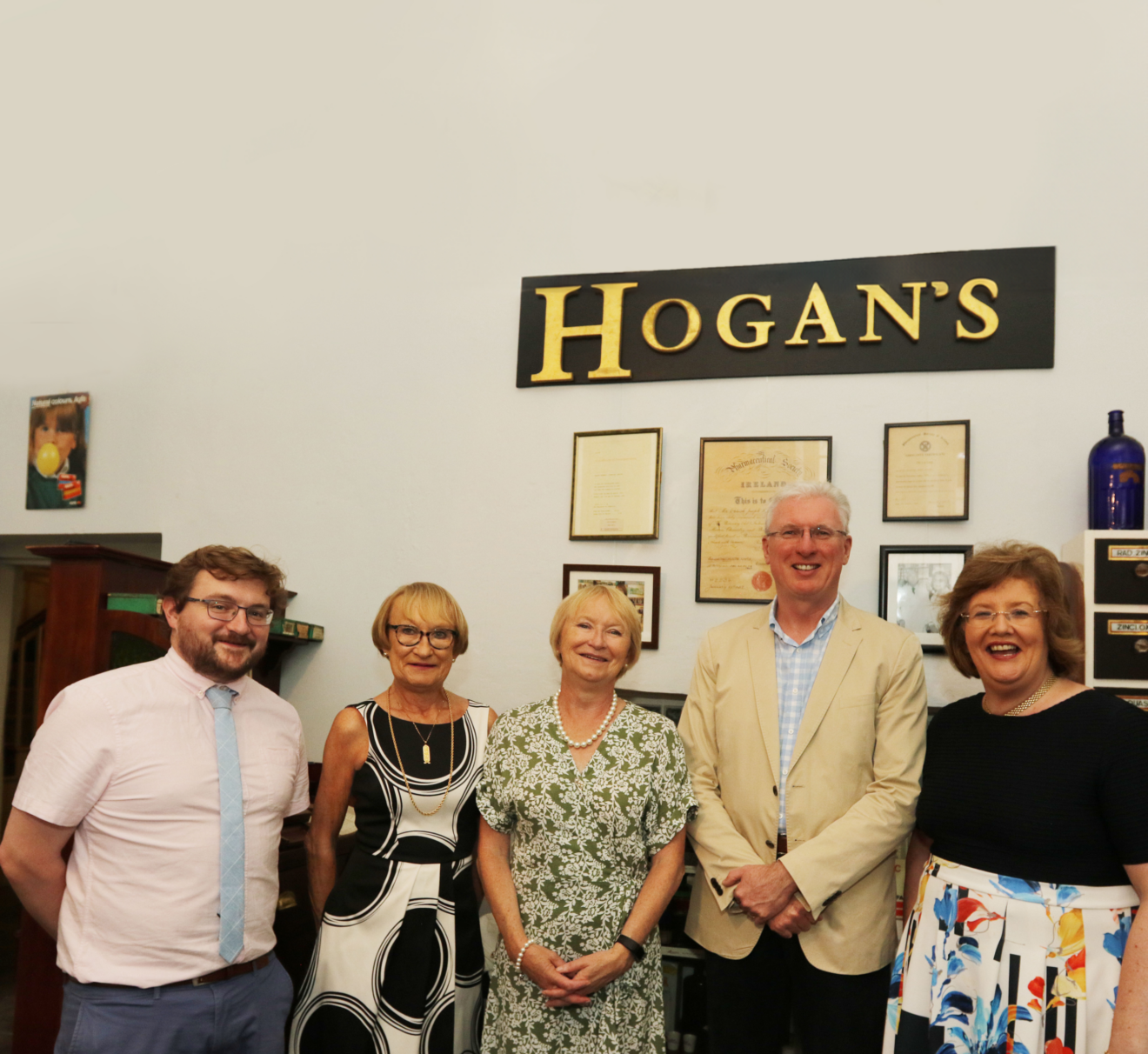Hogan's Pharmacy Collection launched at People’s Museum of Limerick - IPU
