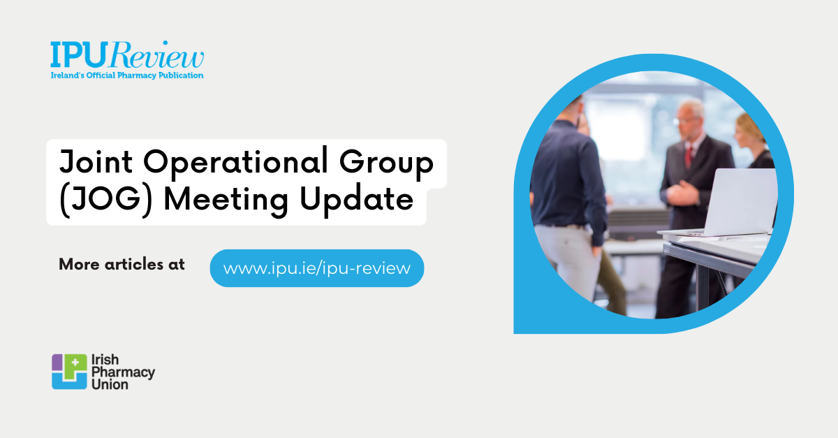 Joint Operational Group (JOG) Meeting Update - IPU