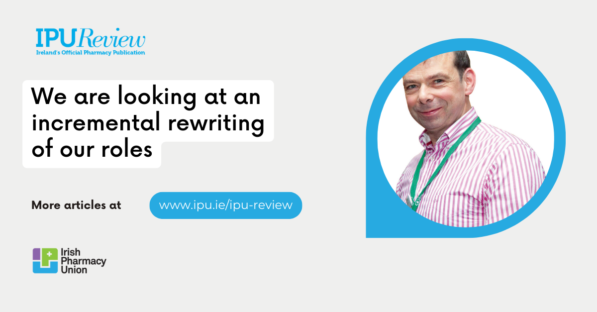 We are looking at an incremental rewriting of our roles - IPU