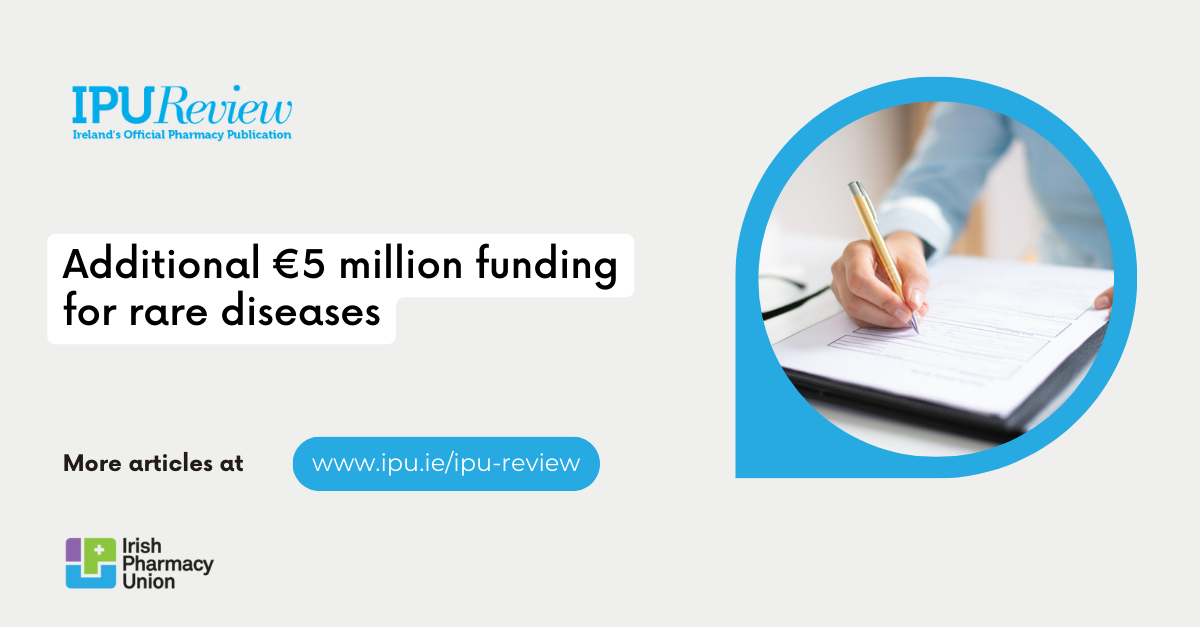 Additional €5 million funding for rare diseases - IPU