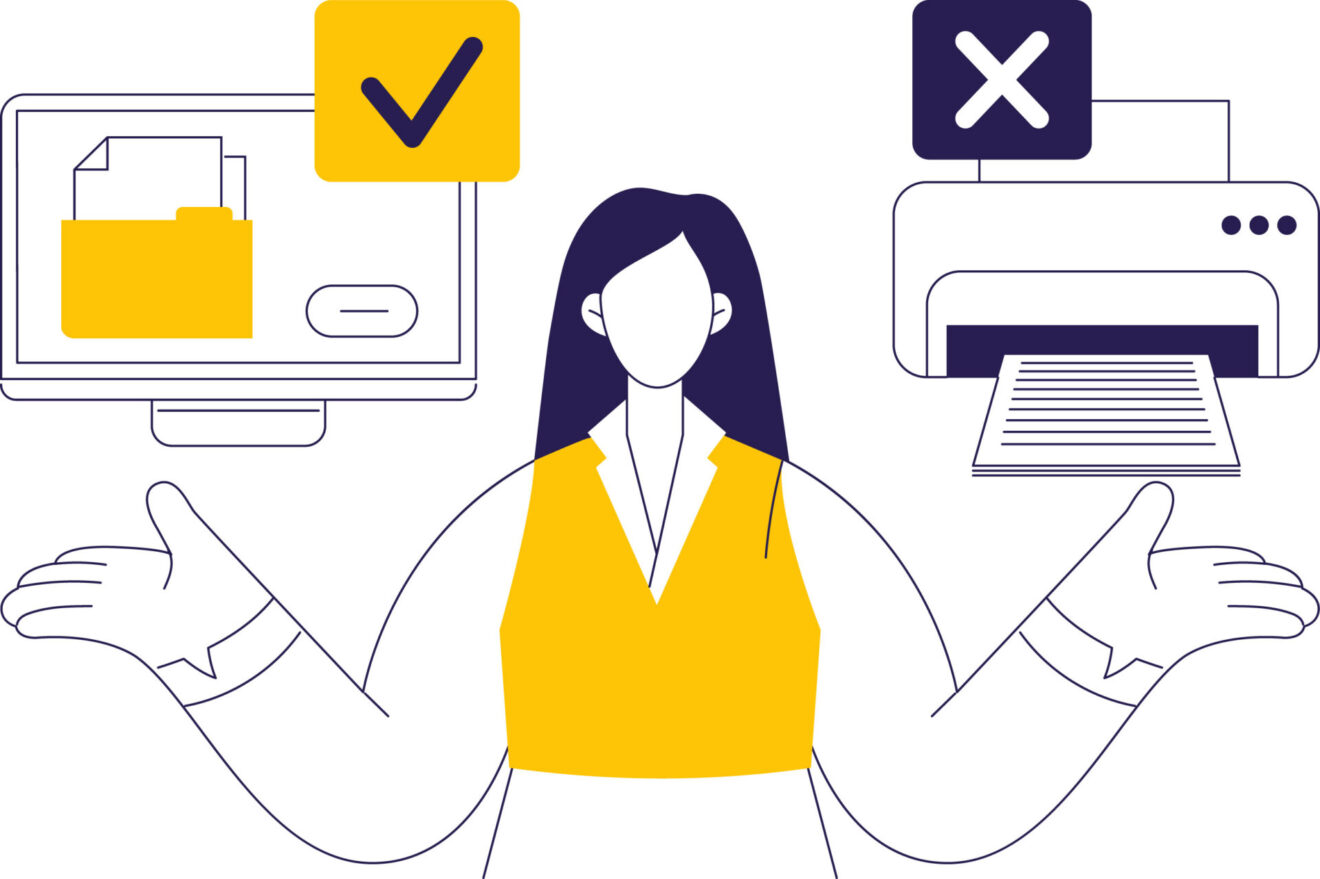 A sustainable shift —paper reduction journey - IPU